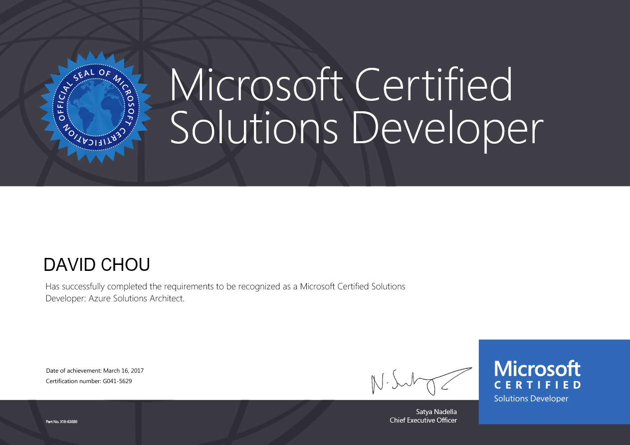 David Chou - Microsoft | LinkedIn